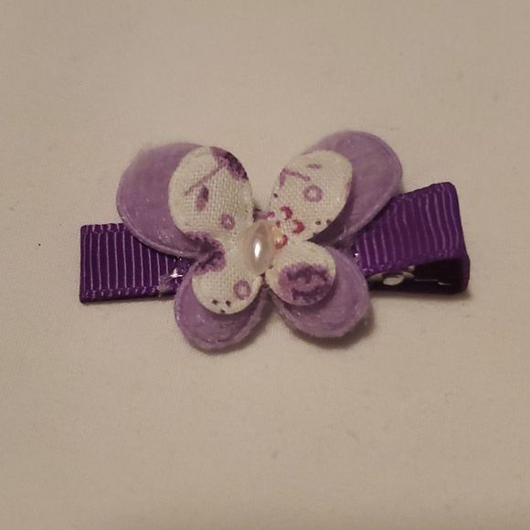 Yogi & Cecil's Boutique | Accessories | New Purple Butterfly Hair ...